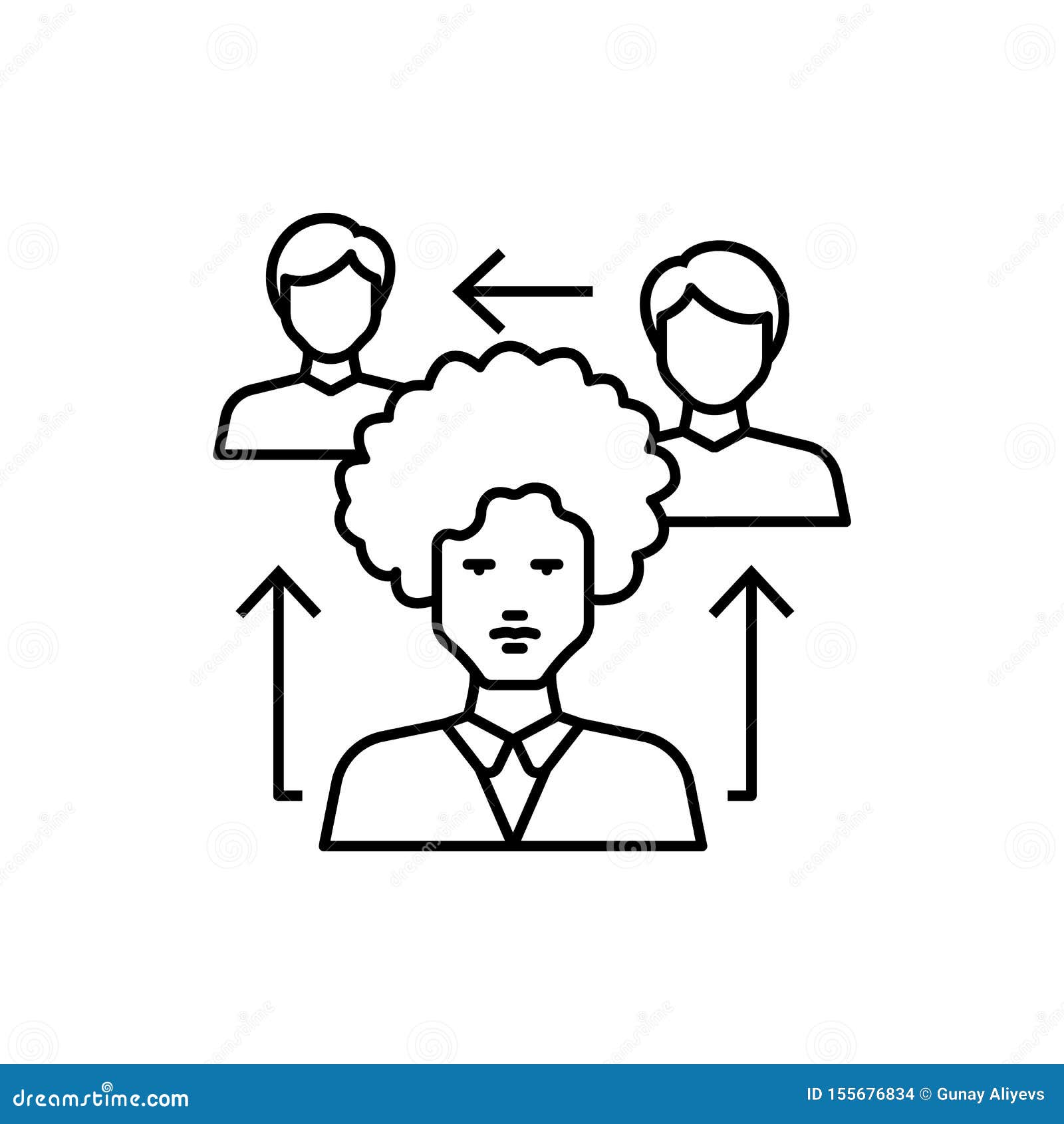 Learning, Sharing Icon. Element of Education Line Icon Stock ...