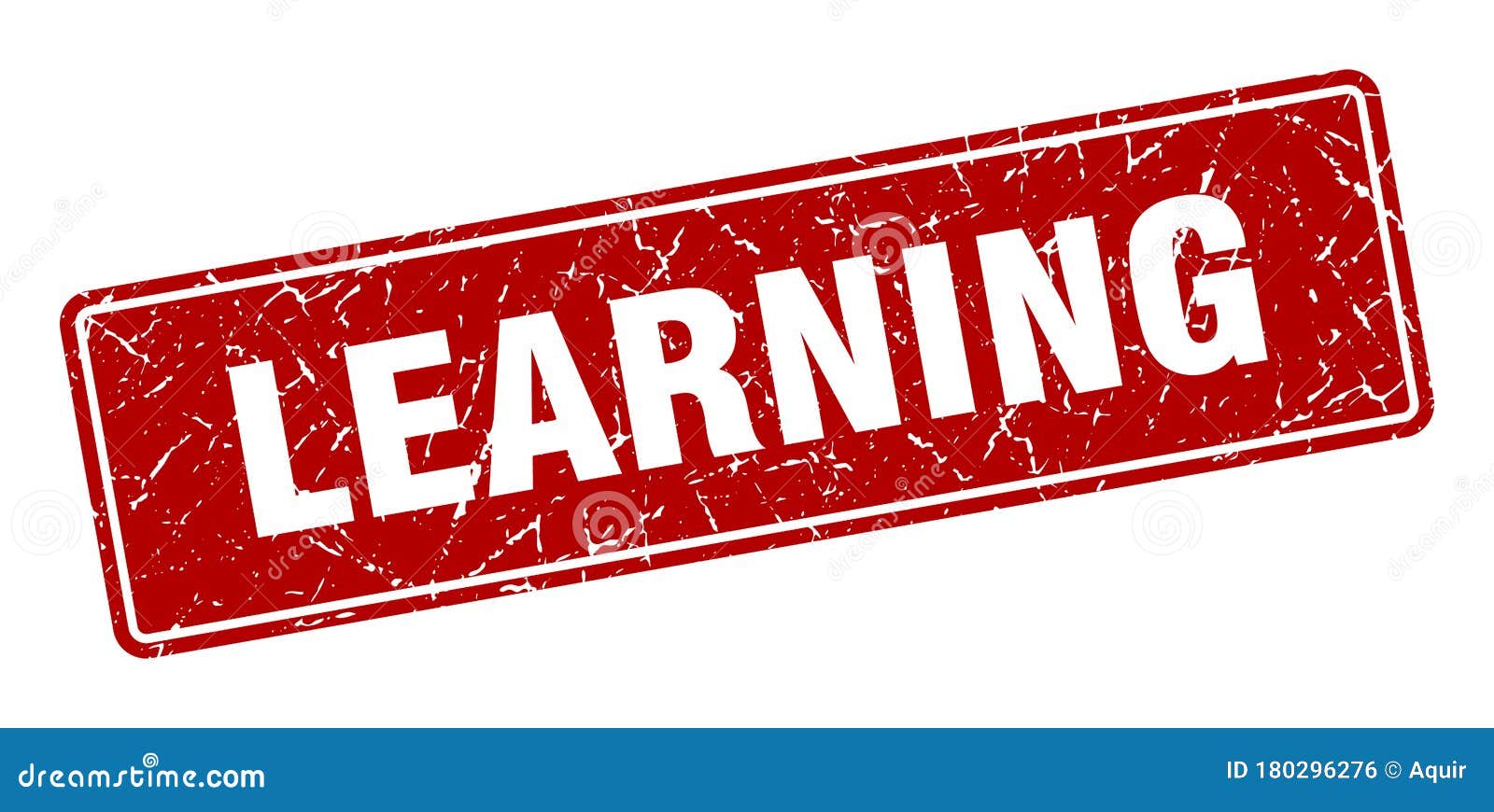 Learning Sign. Learning Grunge Stamp Stock Vector - Illustration of ...