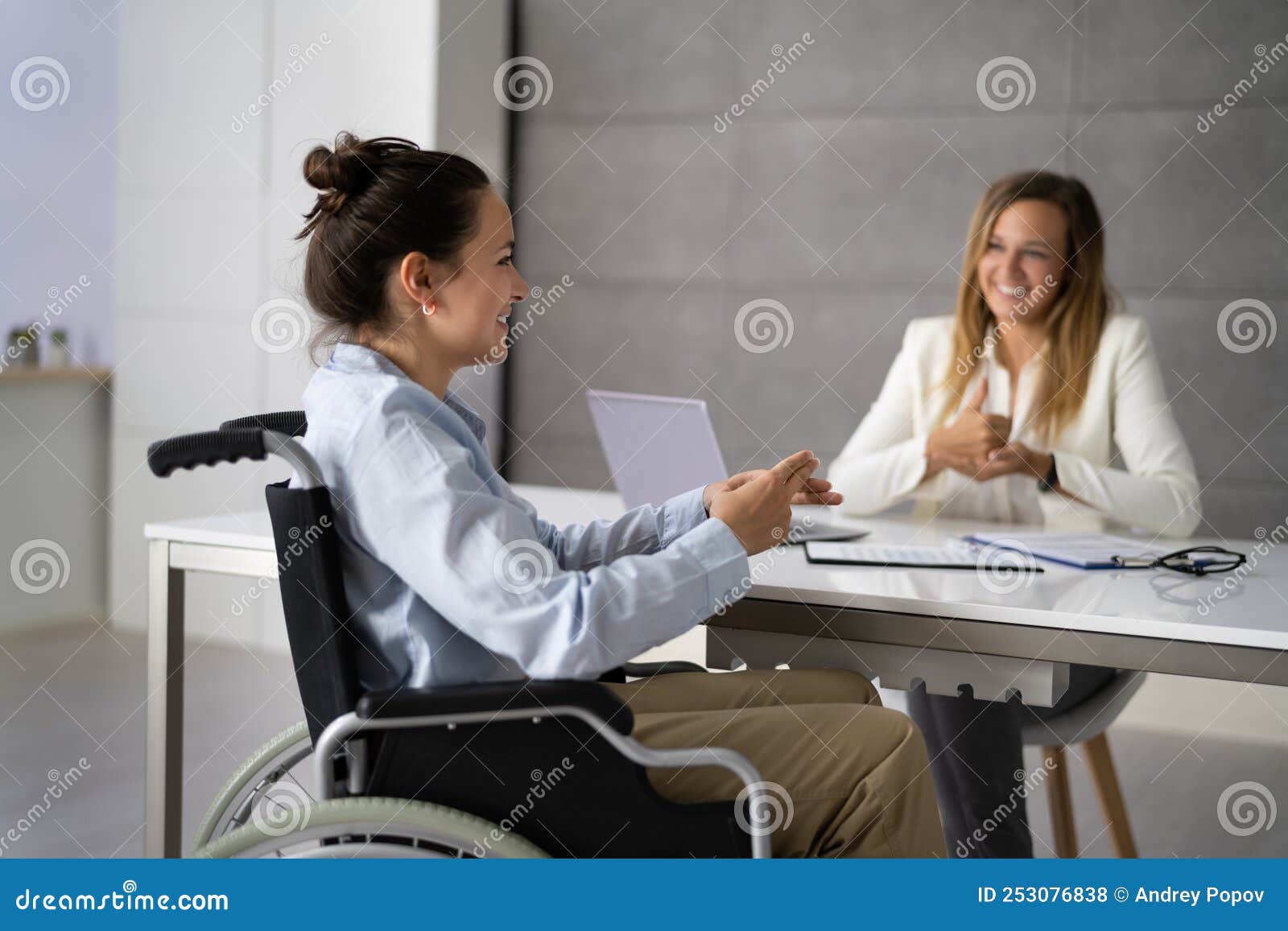 Learning Sign Language for Deaf People Stock Photo - Image of girl ...