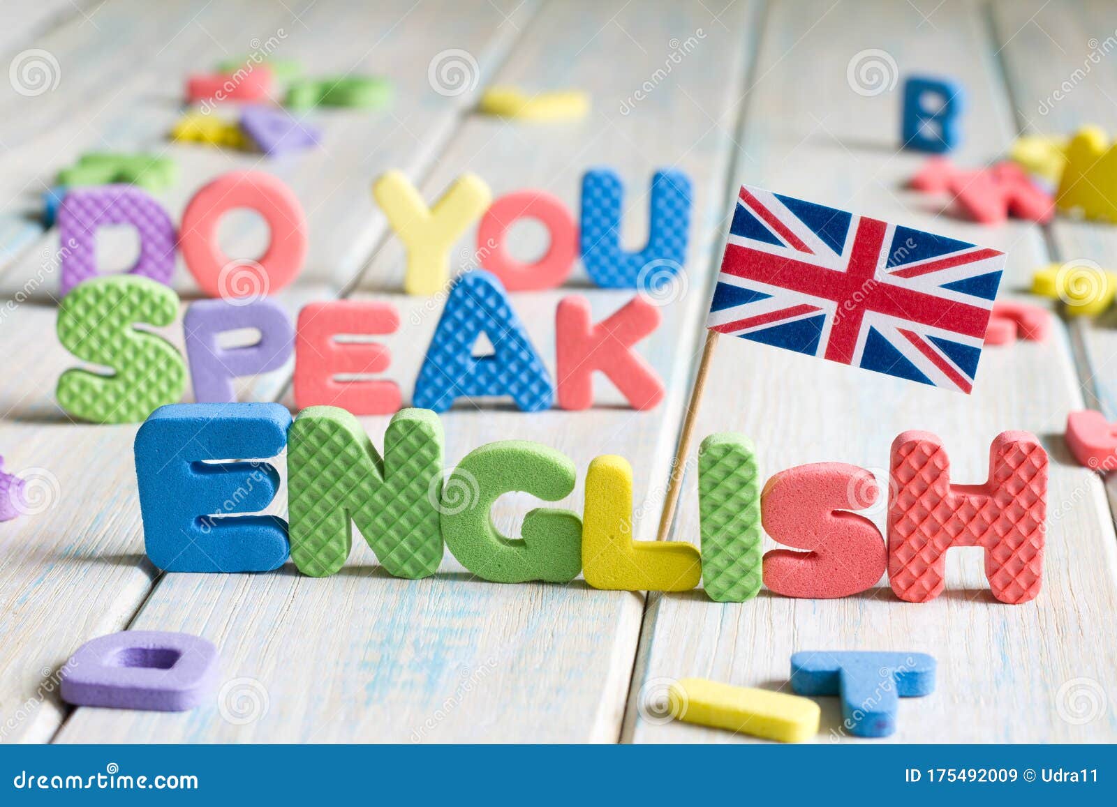 Learning Speaking and Teaching English with British Flag Abstract ...