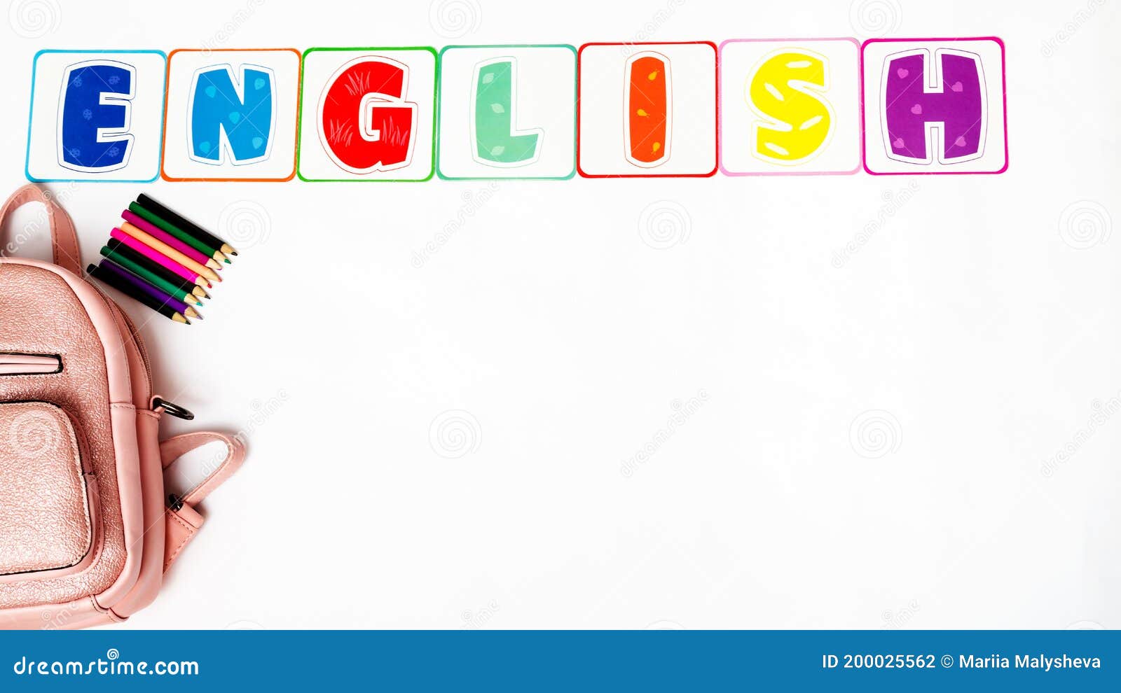 Learning Speaking and Teaching English on School. English World on ...