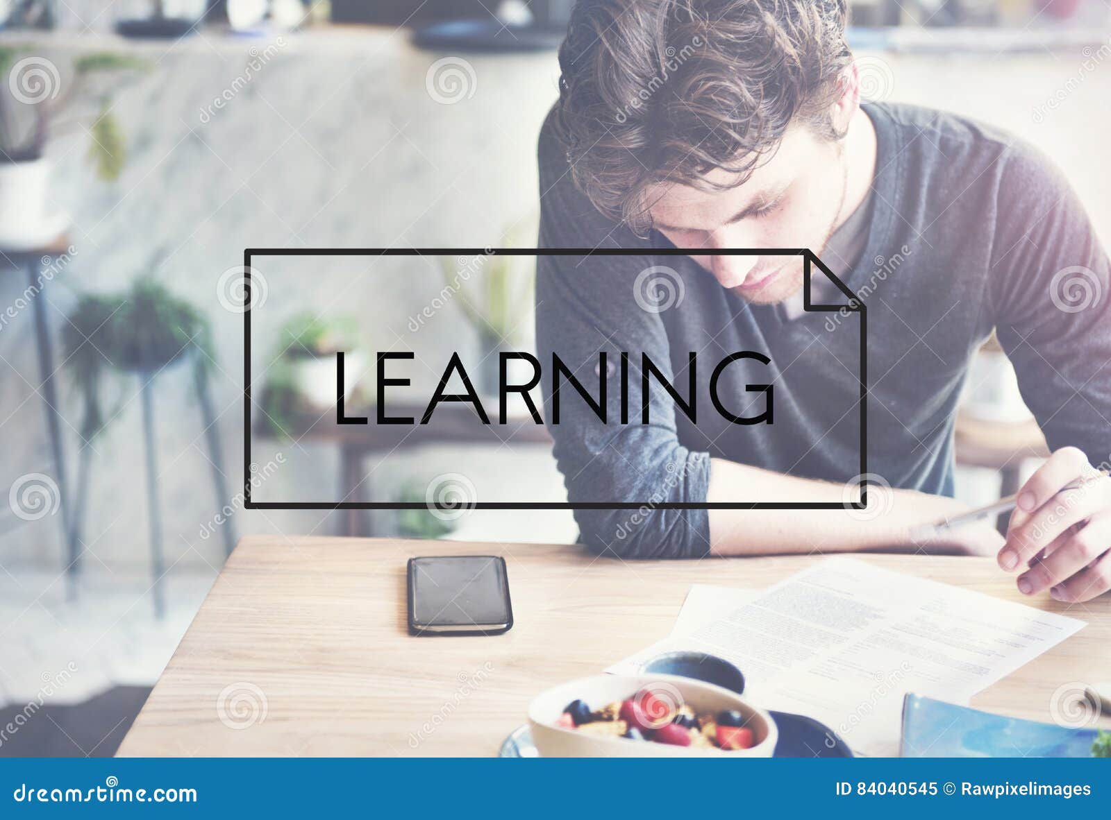 Learning Studying Training Skills Concept Stock Image - Image of ...