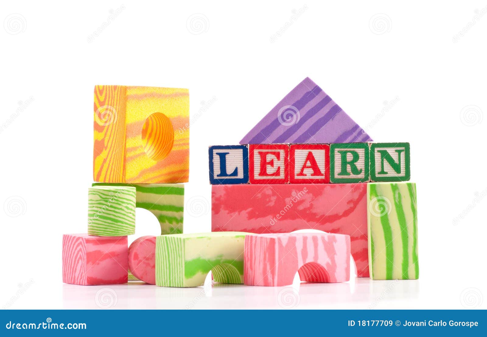 Learning to Build stock image. Image of educate, abstract - 18177709