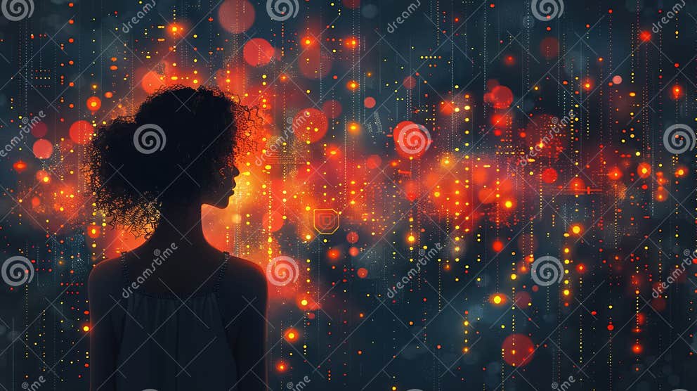 Learning To Code. Abstract Shapes Represent Data Structures, Symbolizing the Journey of ...