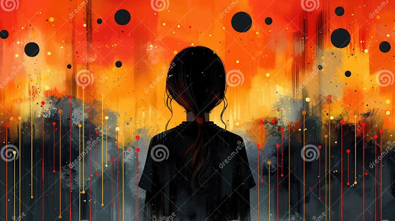 Learning To Code. Abstract Shapes Represent Data Structures, Symbolizing the Journey of ...