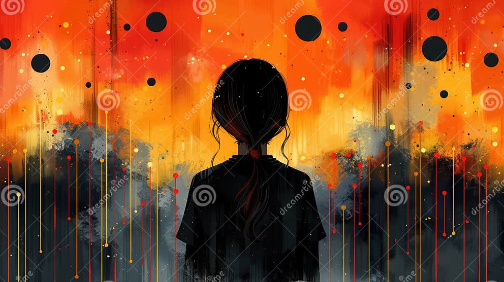 Learning To Code. Abstract Shapes Represent Data Structures, Symbolizing the Journey of ...