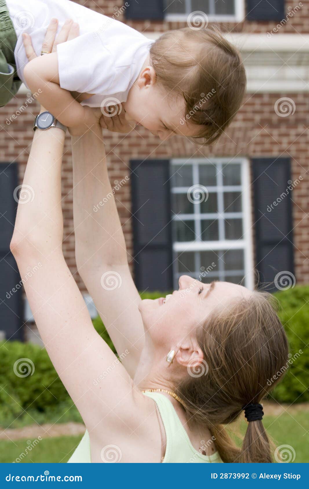 Learning to fly stock photo. Image of house, building - 2873992