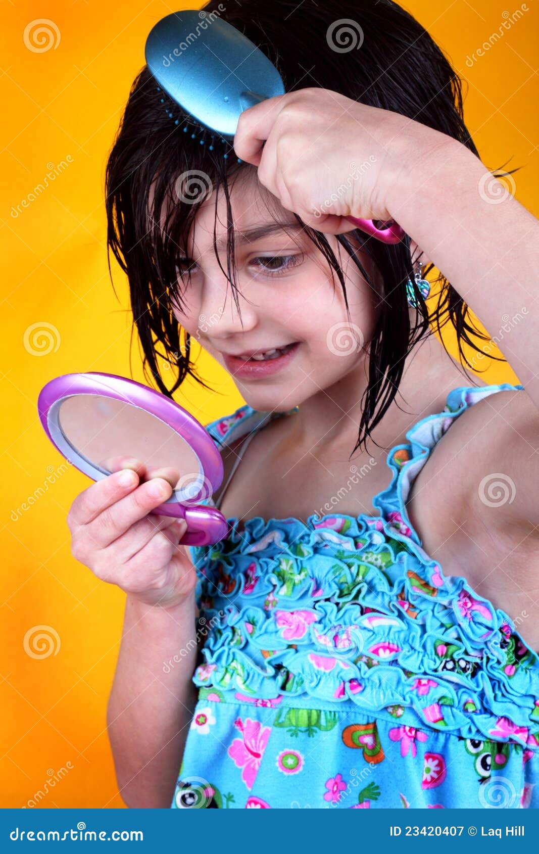 Learning to Primp stock image. Image of colorful, color - 23420407