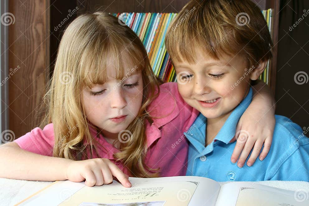 Learning to read stock photo. Image of help, child, kids - 2226976