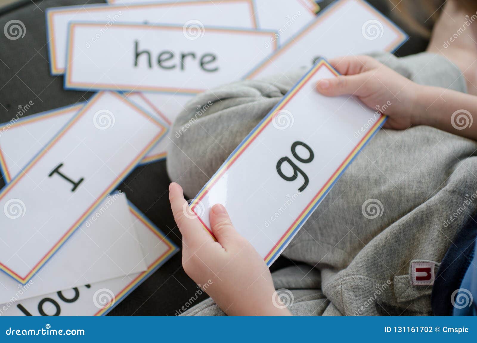 Learning to read stock photo. Image of activity, cards - 131161702