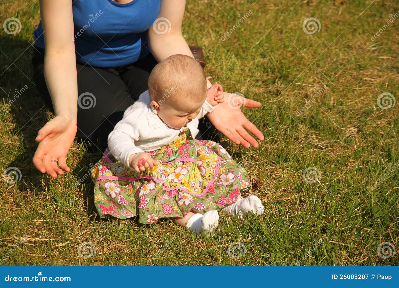 Learning to stand stock image. Image of caucasian, adorable - 26003207