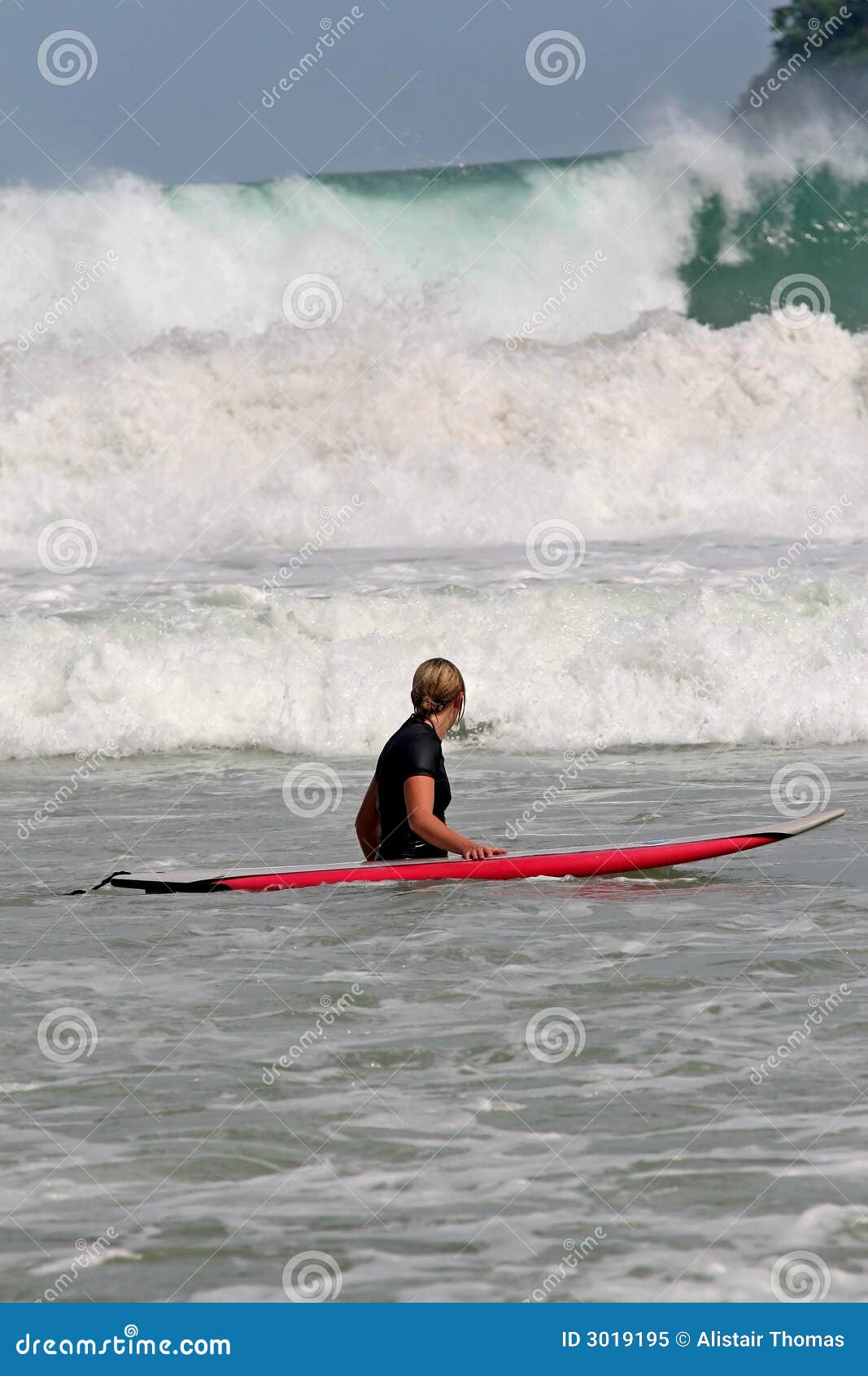 Learning to surf stock image. Image of action, powerful - 3019195