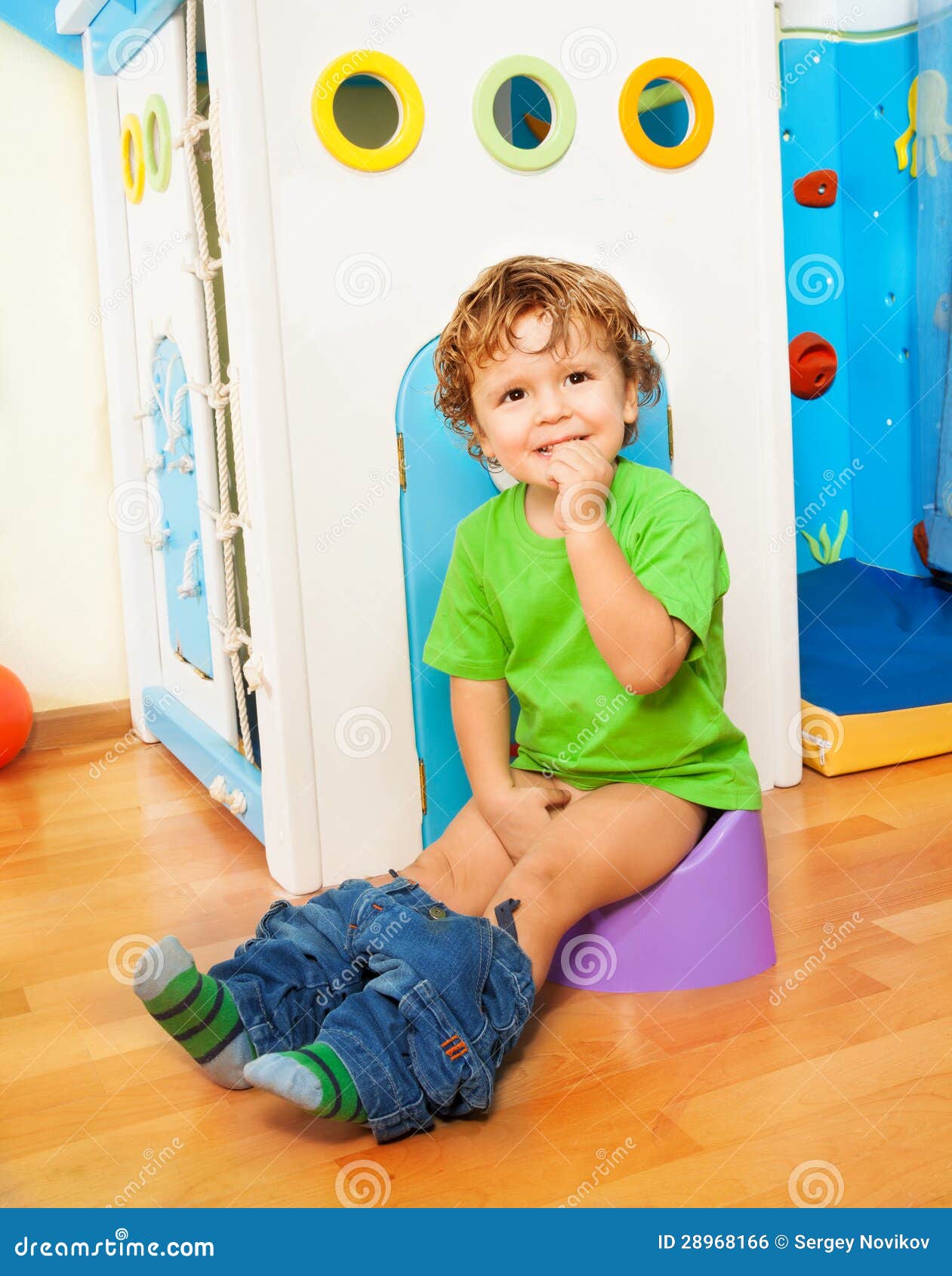 Learning to use potty stock photo. Image of room, lifestyle - 28968166