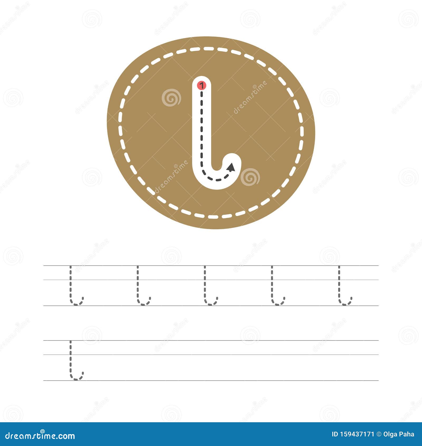 Write a letter L small stock vector. Illustration of grammar - 159437171