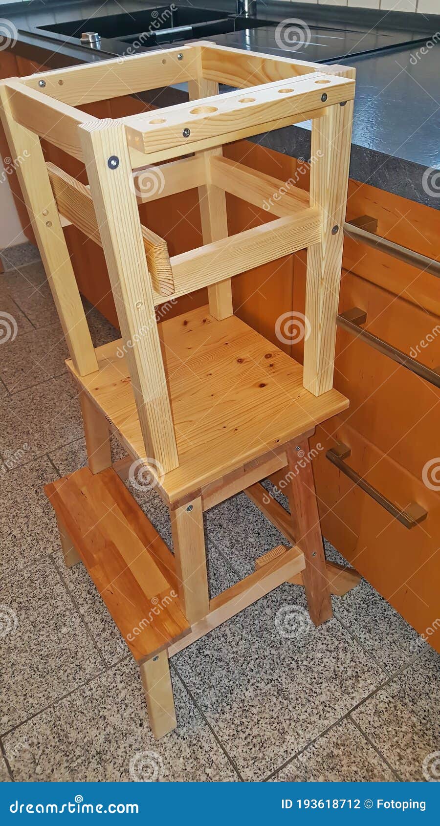 Learning Tower for Children Stock Photo - Image of kids, isolated ...