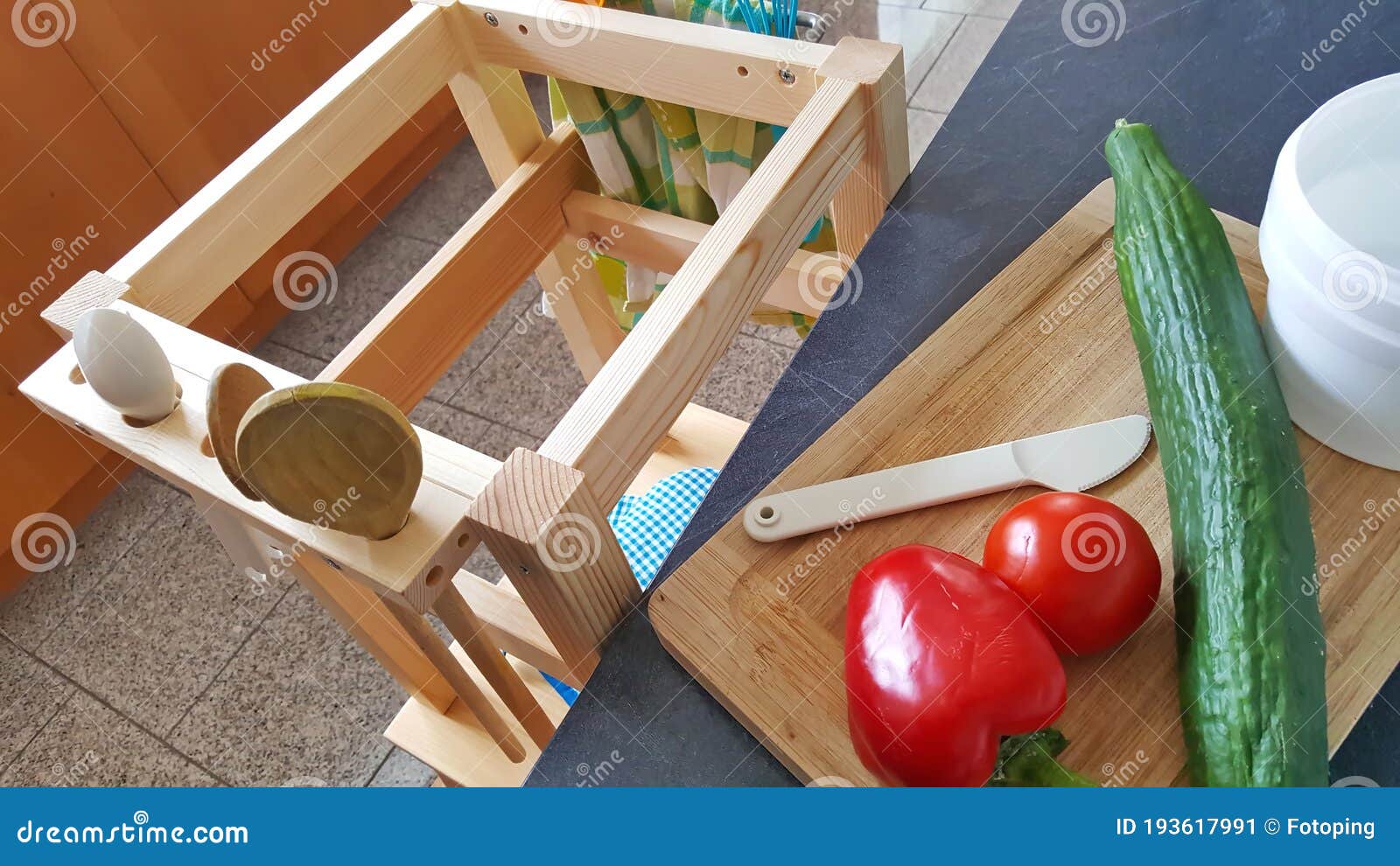 Learning Tower for Children Stock Image - Image of building, stand ...