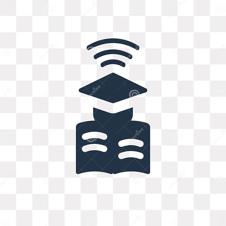 Learning Vector Icon Isolated on Transparent Background, Learning ...