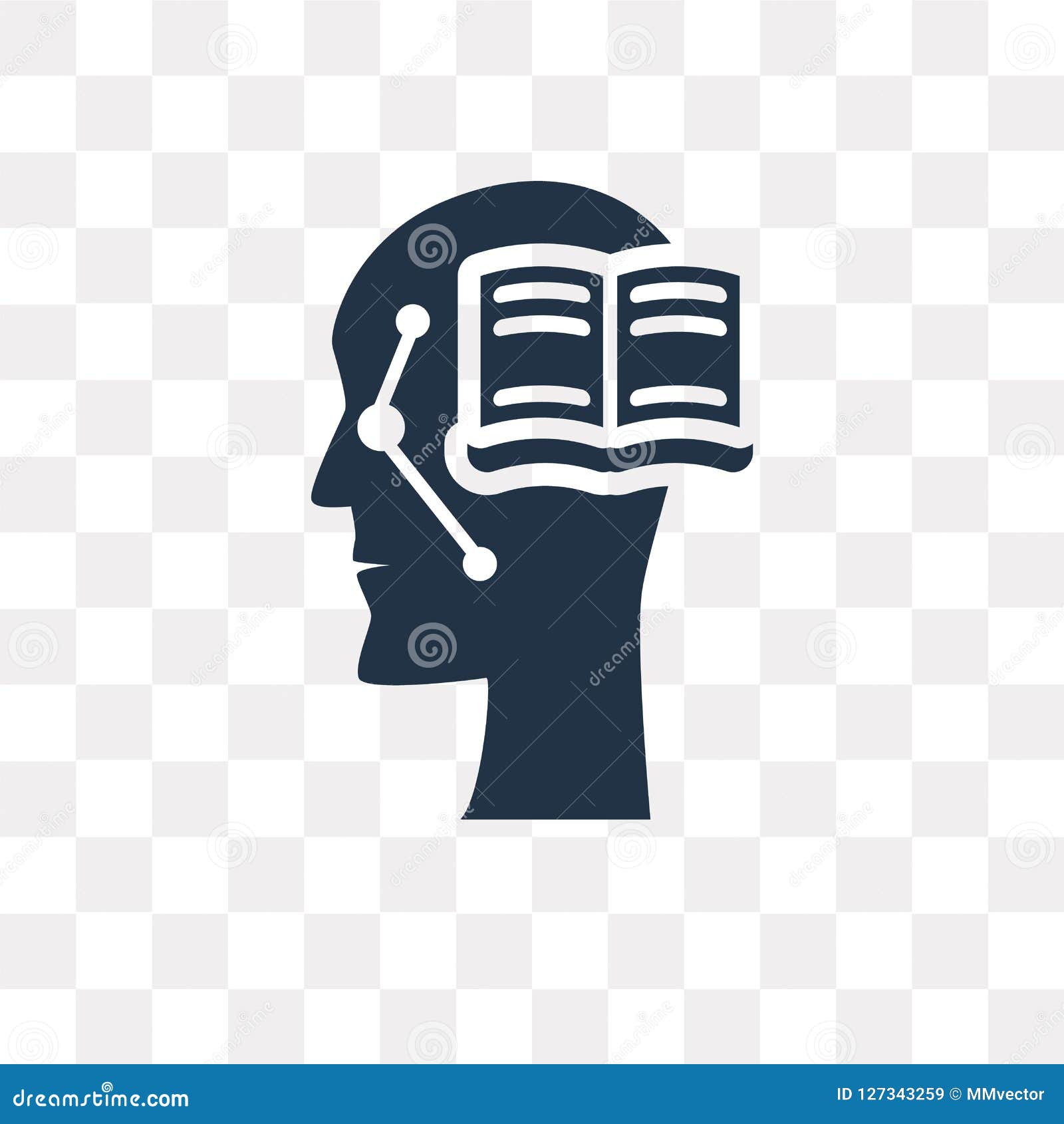 Learning Vector Icon Isolated on Transparent Background, Learning ...