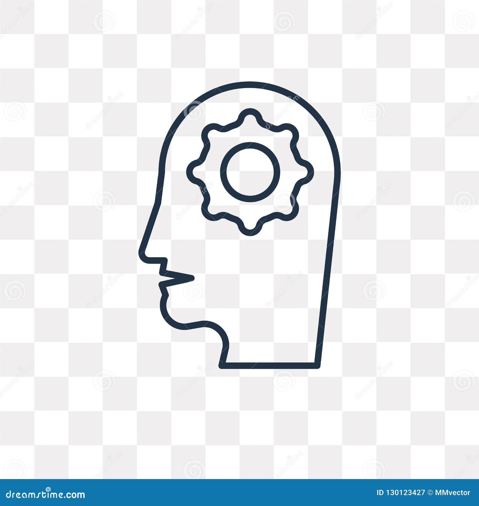 Learning Vector Icon Isolated on Transparent Background, Linear Stock ...