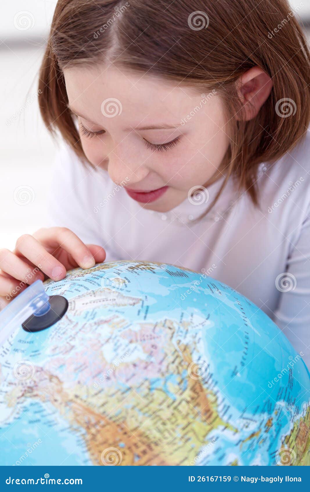 Learning about the world stock image. Image of face, human - 26167159