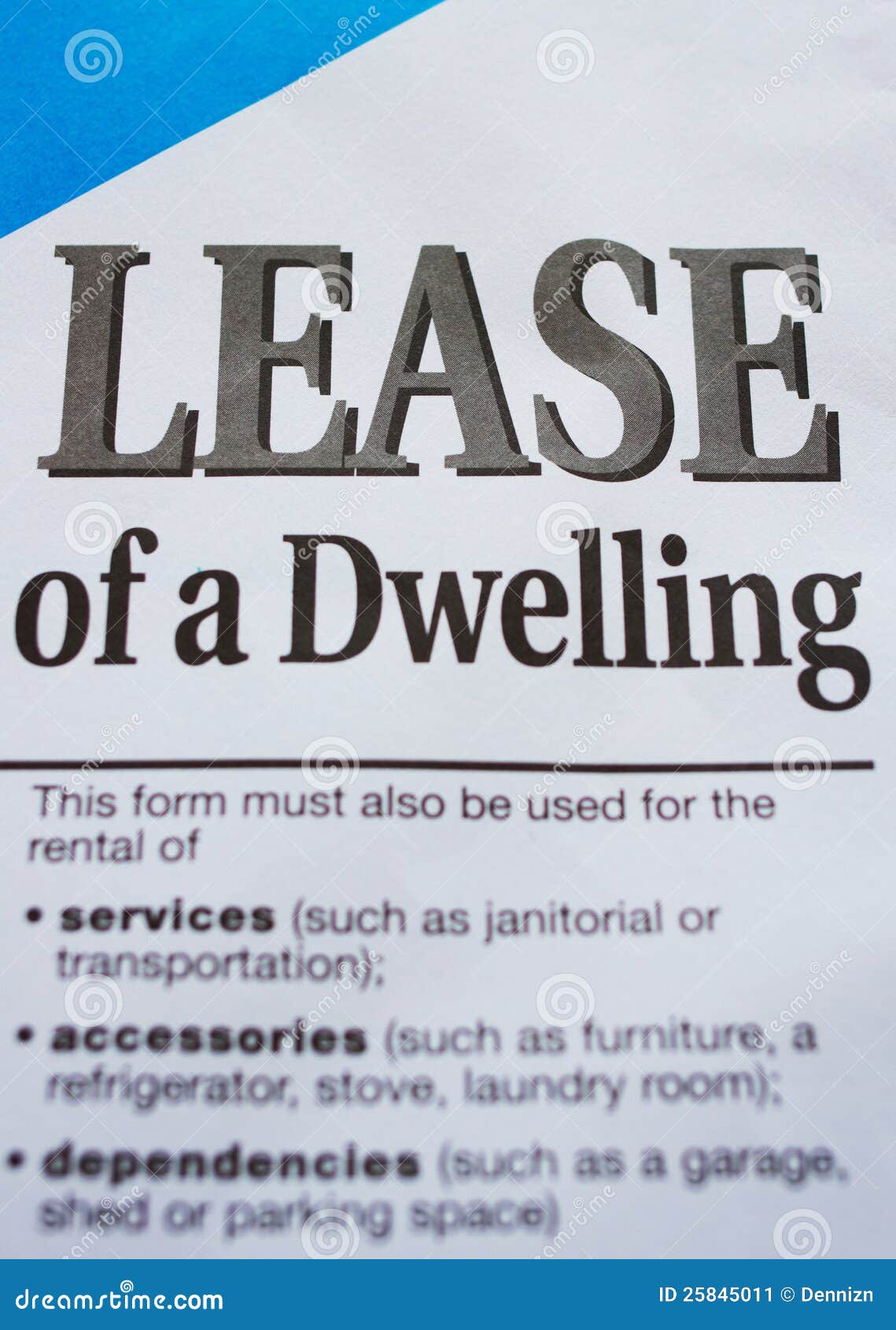 A lease stock image. Image of approved, white, rental - 25845011