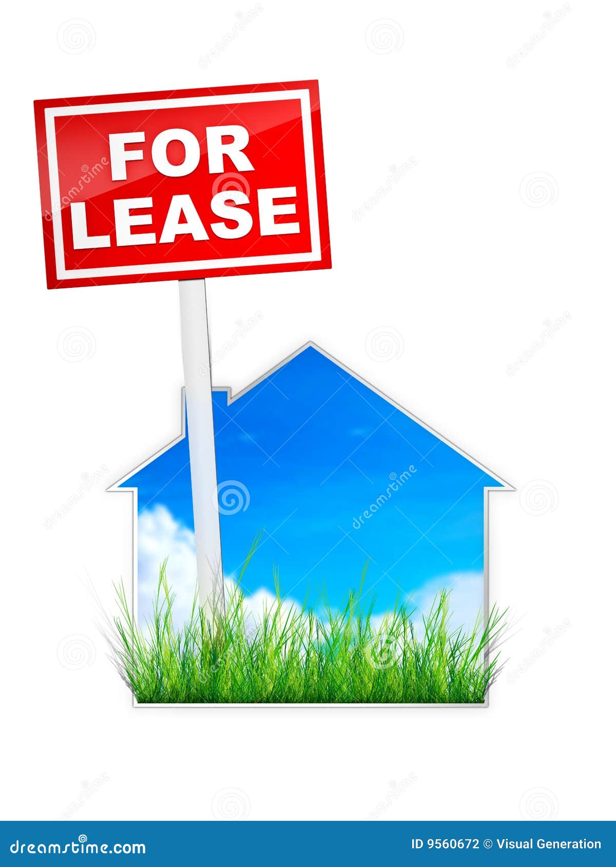 For Lease stock illustration. Illustration of mansion - 9560672