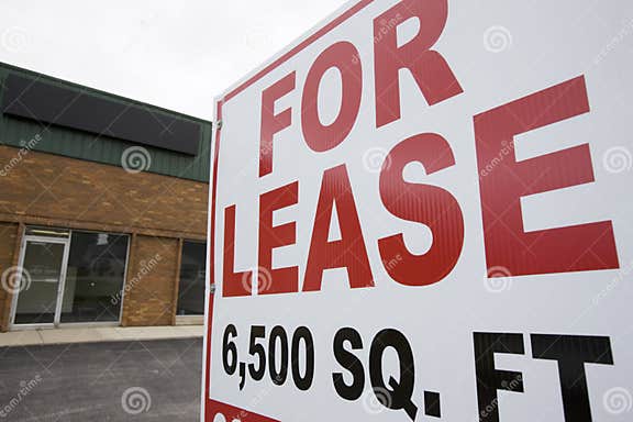 For lease stock image. Image of retail, vacant, exterior - 9615329