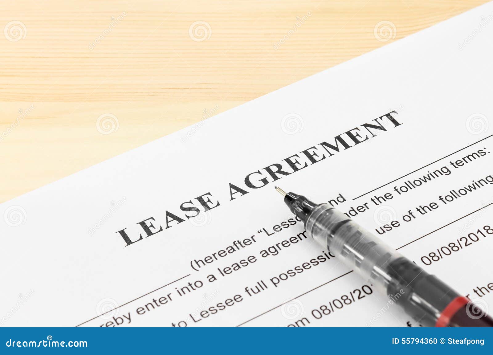 Lease Agreement Royalty-Free Stock Image | CartoonDealer.com #7925746