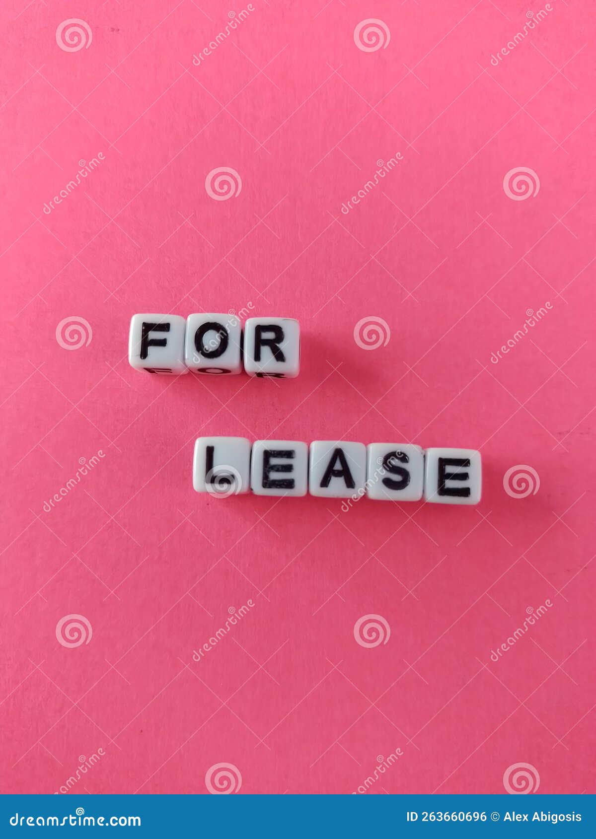 For Lease Sign on a Pink Background Stock Photo - Image of magenta ...