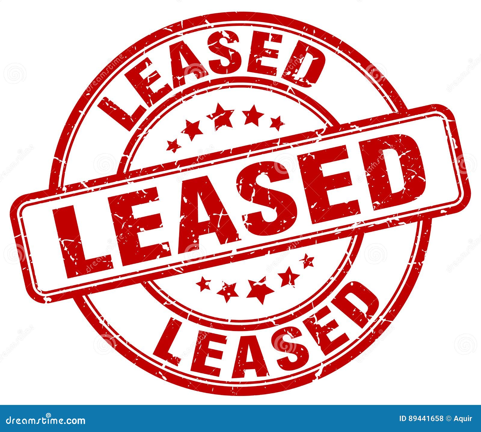 Leased red grunge stamp stock vector. Illustration of circle - 89441658