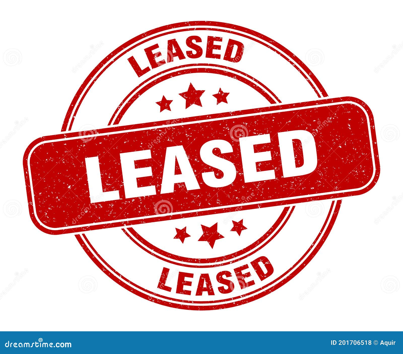 Leased Stamp. Leased Round Grunge Sign Stock Vector - Illustration of ...