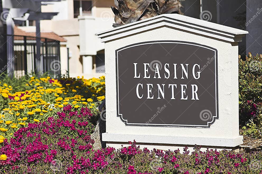 Leasing Center stock image. Image of housing, center - 24526235