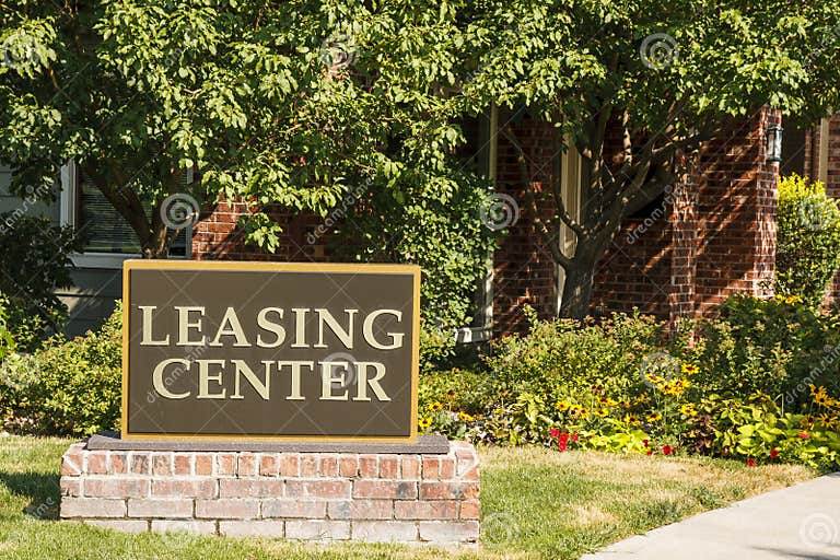 Leasing Center stock image. Image of rent, leasing, residential - 26341423