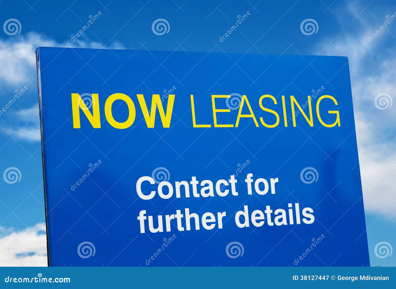 Leasing stock image. Image of estate, yellow, street - 38127447