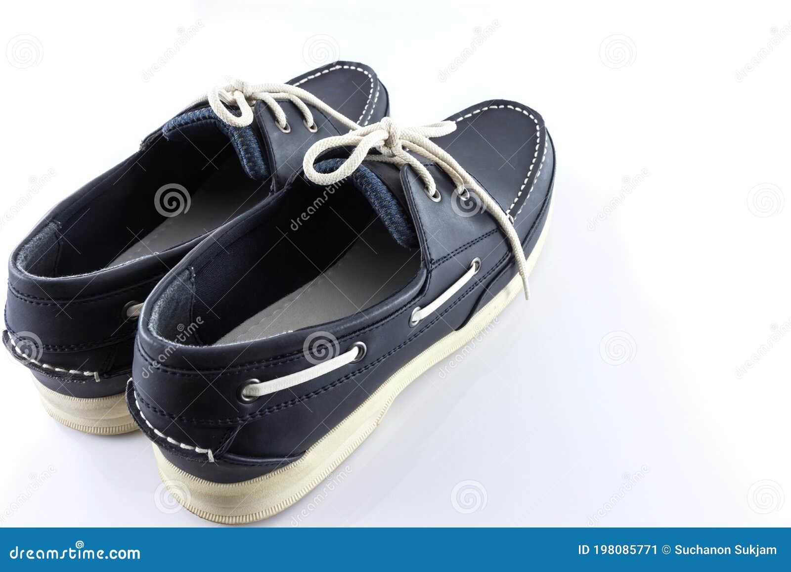 Leather Blue Color Man Shoes Stock Image - Image of loafers, shoe ...