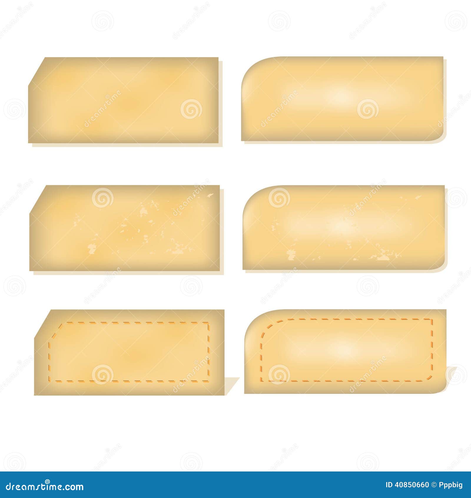 Leather botton, label stock illustration. Illustration of isolated ...