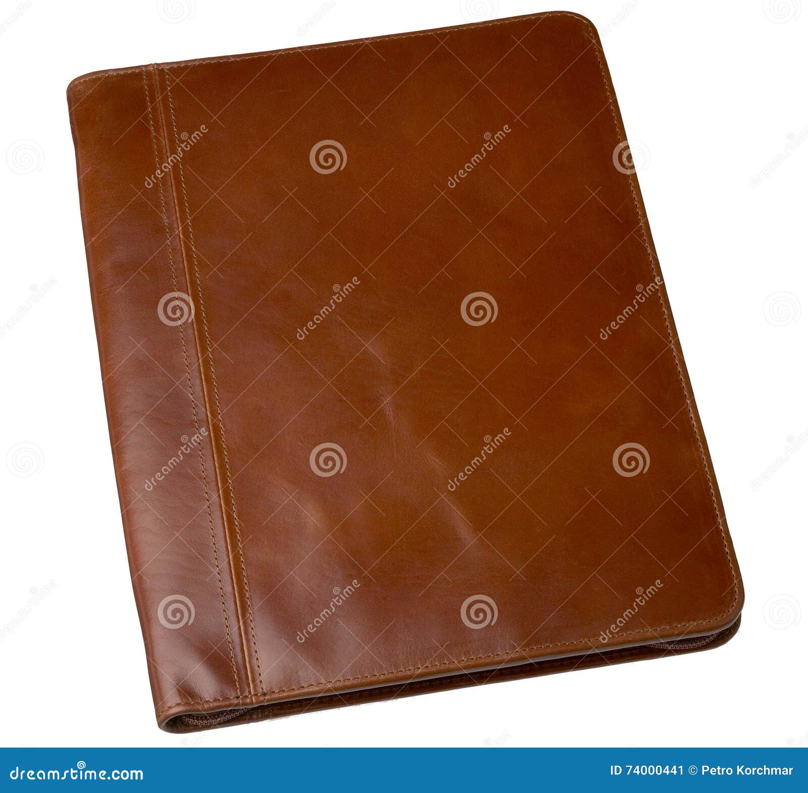 Leather brown folder stock image. Image of earnings, accessory - 74000441