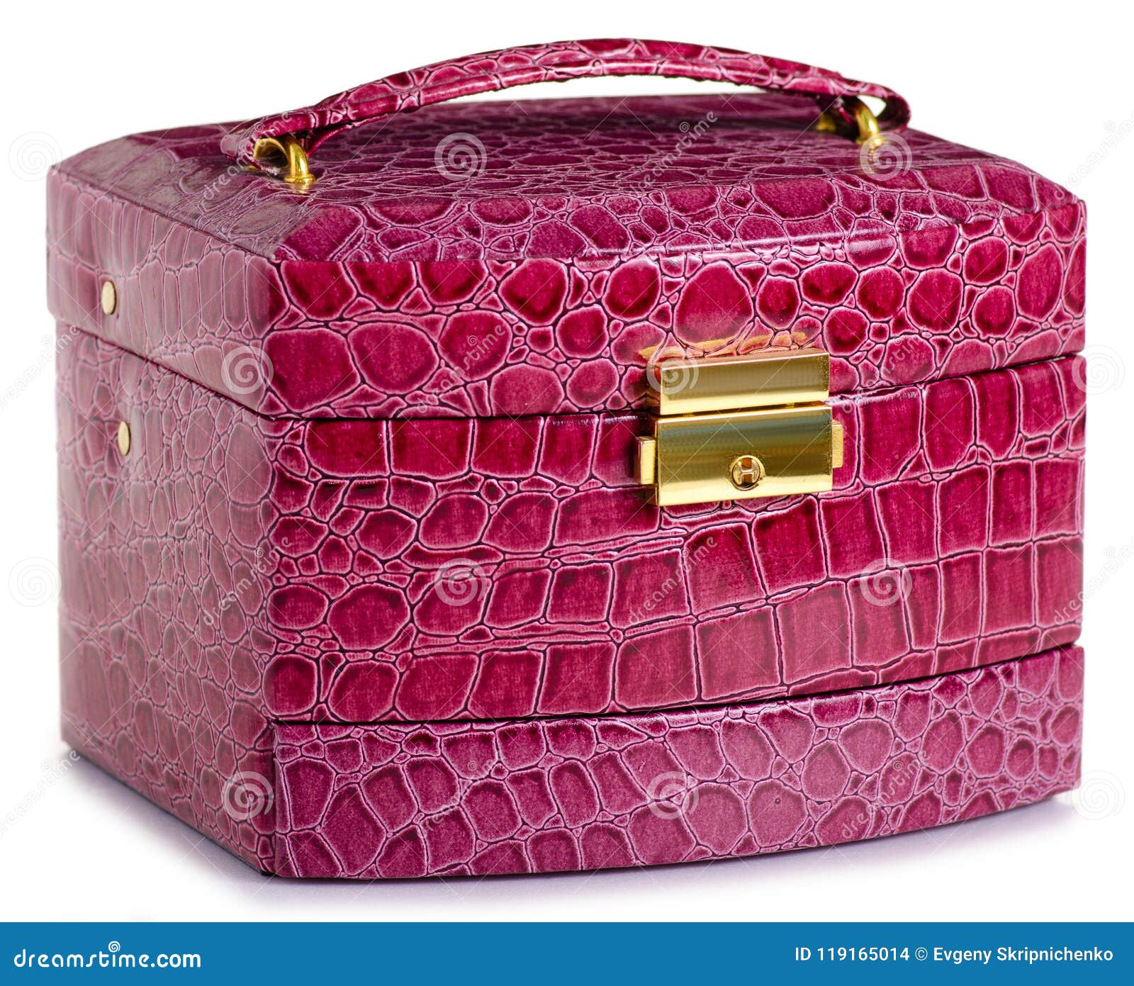 Leather casket jewerly stock photo. Image of female - 119165014