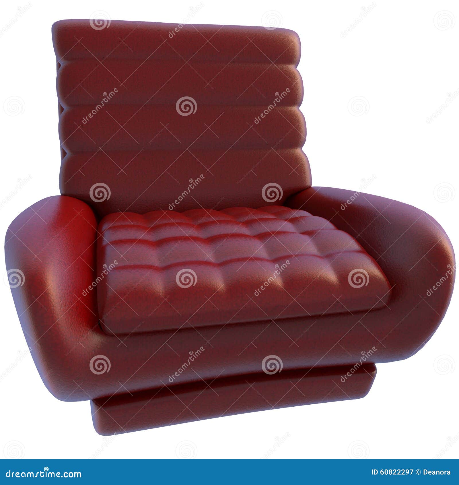 Leather chair design stock illustration. Illustration of decoration ...