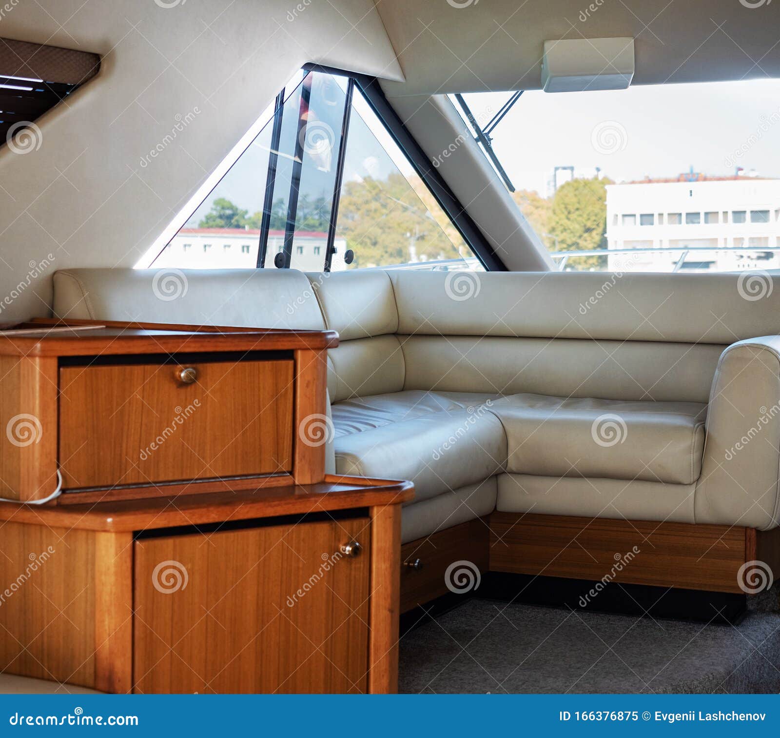 Sofa Boat Or Sofa Acqua In Bangsan Beach Cha-am Thailand Stock Image ...