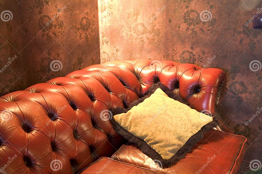 Leather couch 3 stock photo. Image of room, chillout, chill - 69576