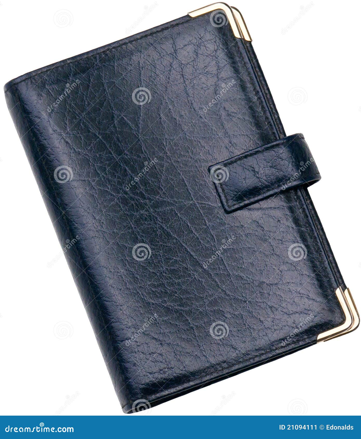 Leather Diary stock image. Image of front, blue, navy - 21094111
