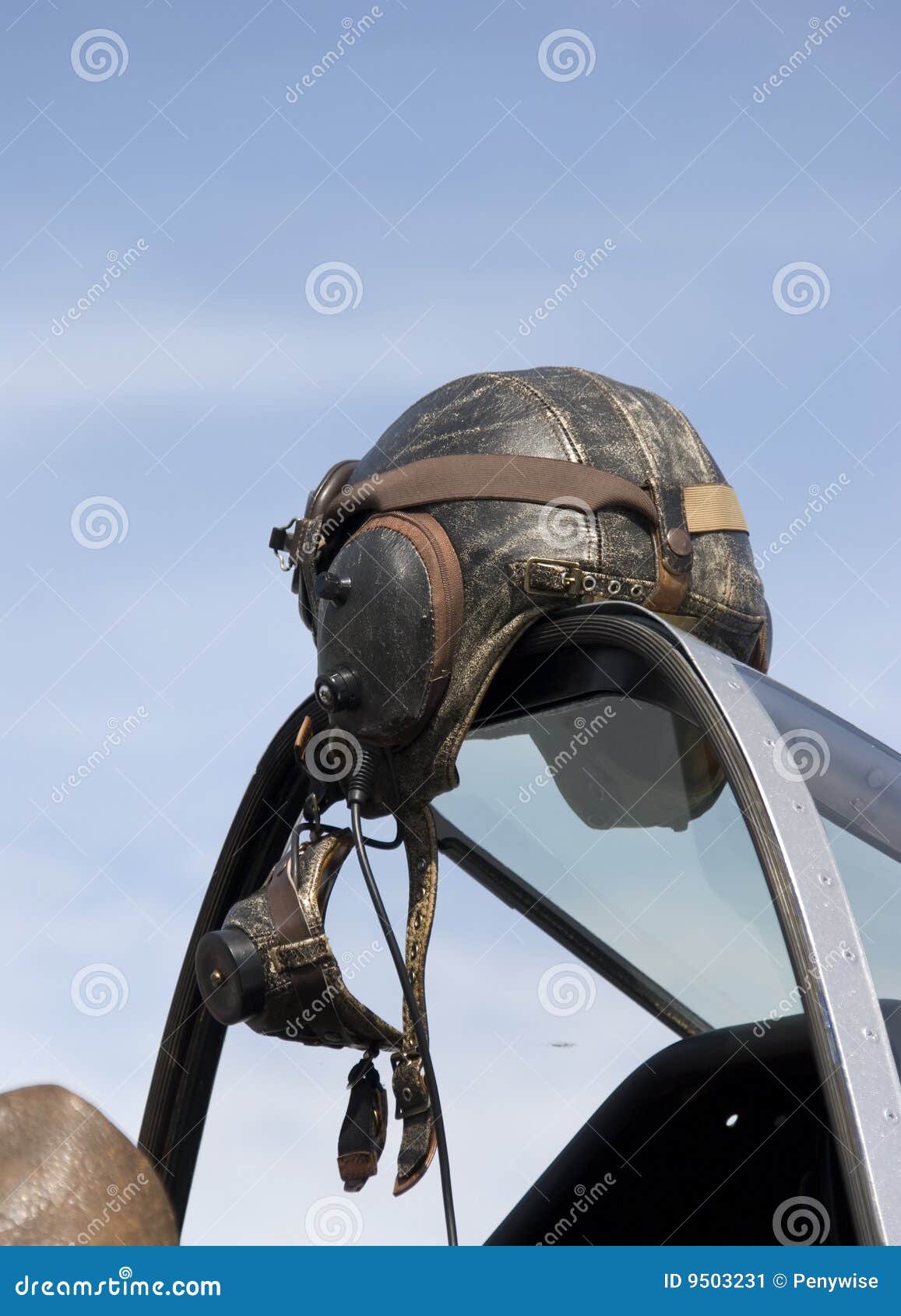Flight Helmet With Oxygen Mask. Stock Photo | CartoonDealer.com #28691142