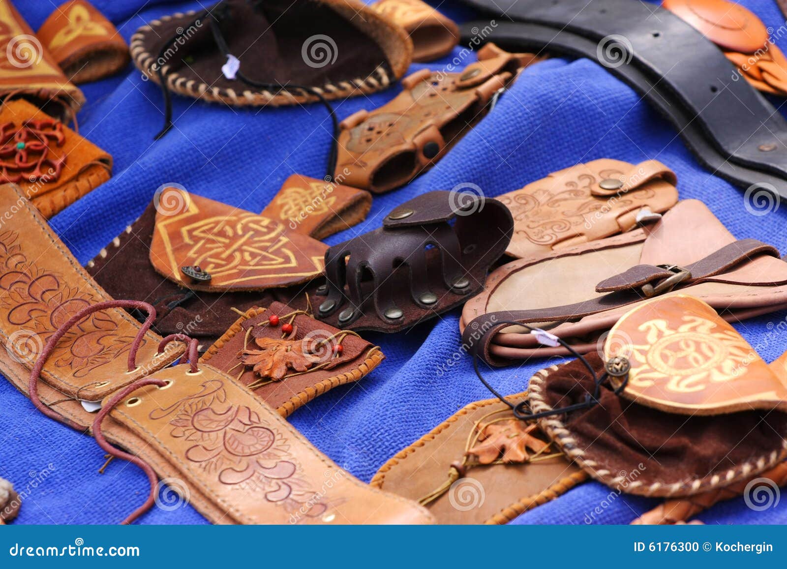 Leather hand-made stock photo. Image of black, brown, object - 6176300