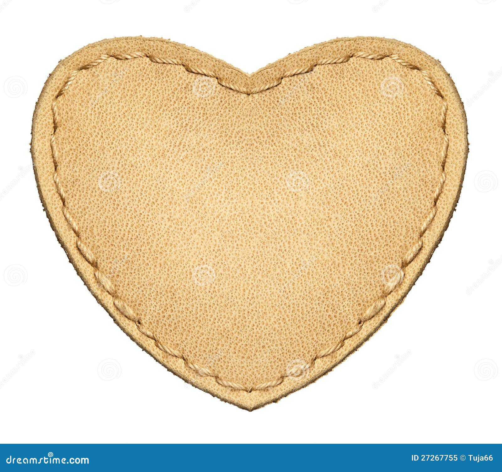 Leather heart stock image. Image of heart, isolated, label - 27267755