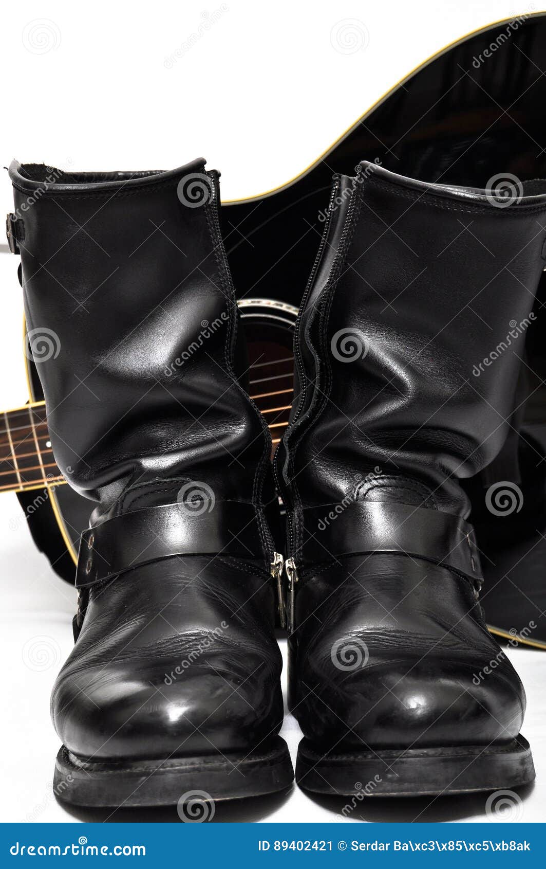 Leather man boot stock image. Image of foot, formalwear - 89402421