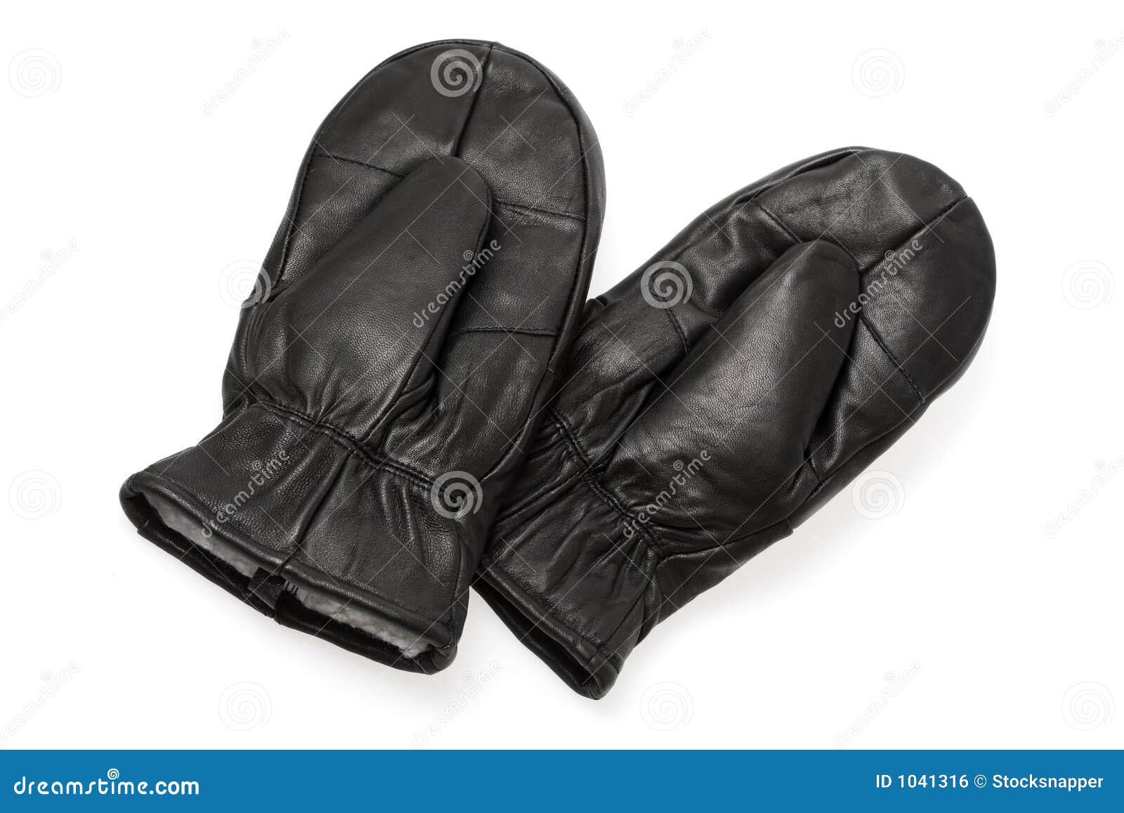Leather mittens stock photo. Image of mitten, clothing - 1041316