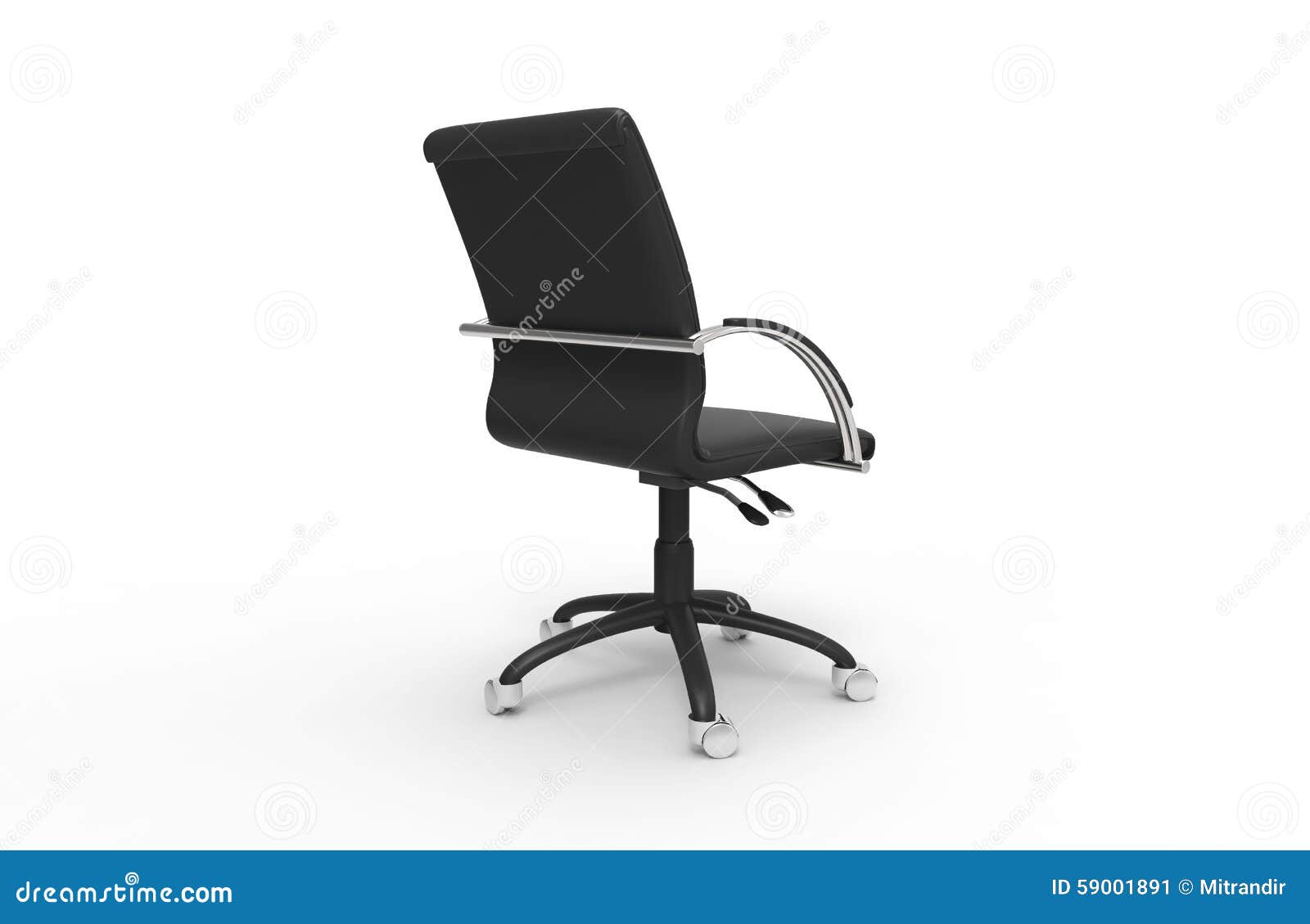 Computer Chair Back View