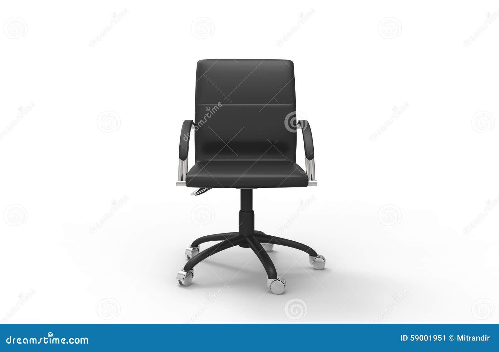 Chair Front View Vector Icon Fruniture Illustration Isolated White ...