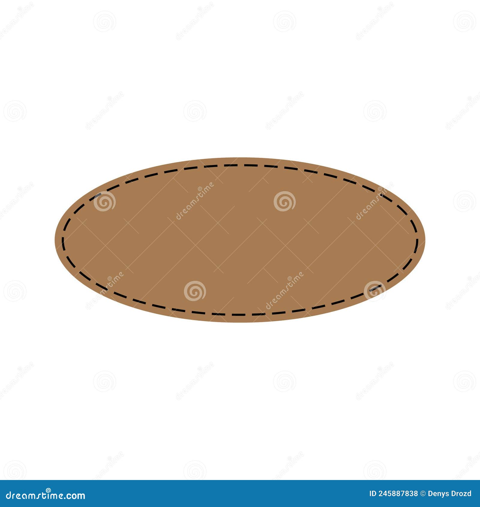 Leather Patch Icon Vector Set. Leather Pattern Illustration Sign ...